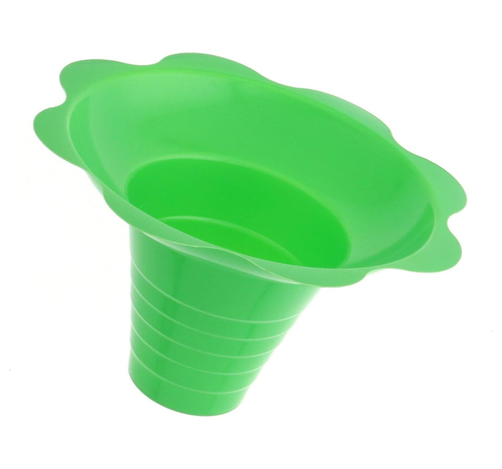 Shaved Ice Snow Cone Flower Cups, Medium (8 OZ), 250 Count,Green ...