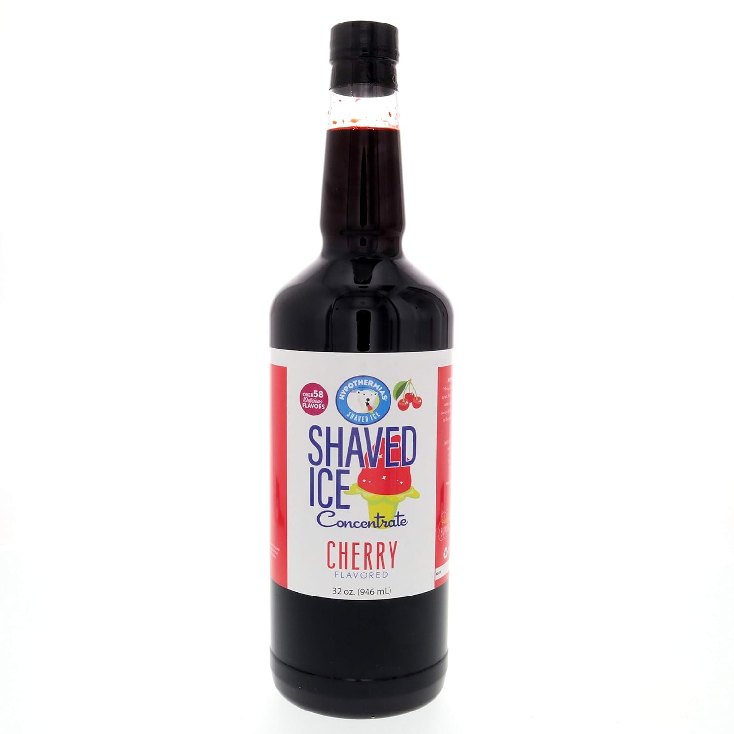 Shaved Ice and Snow Cone Syrup Flavor Concentrate - Quart (32 Fl Oz ...