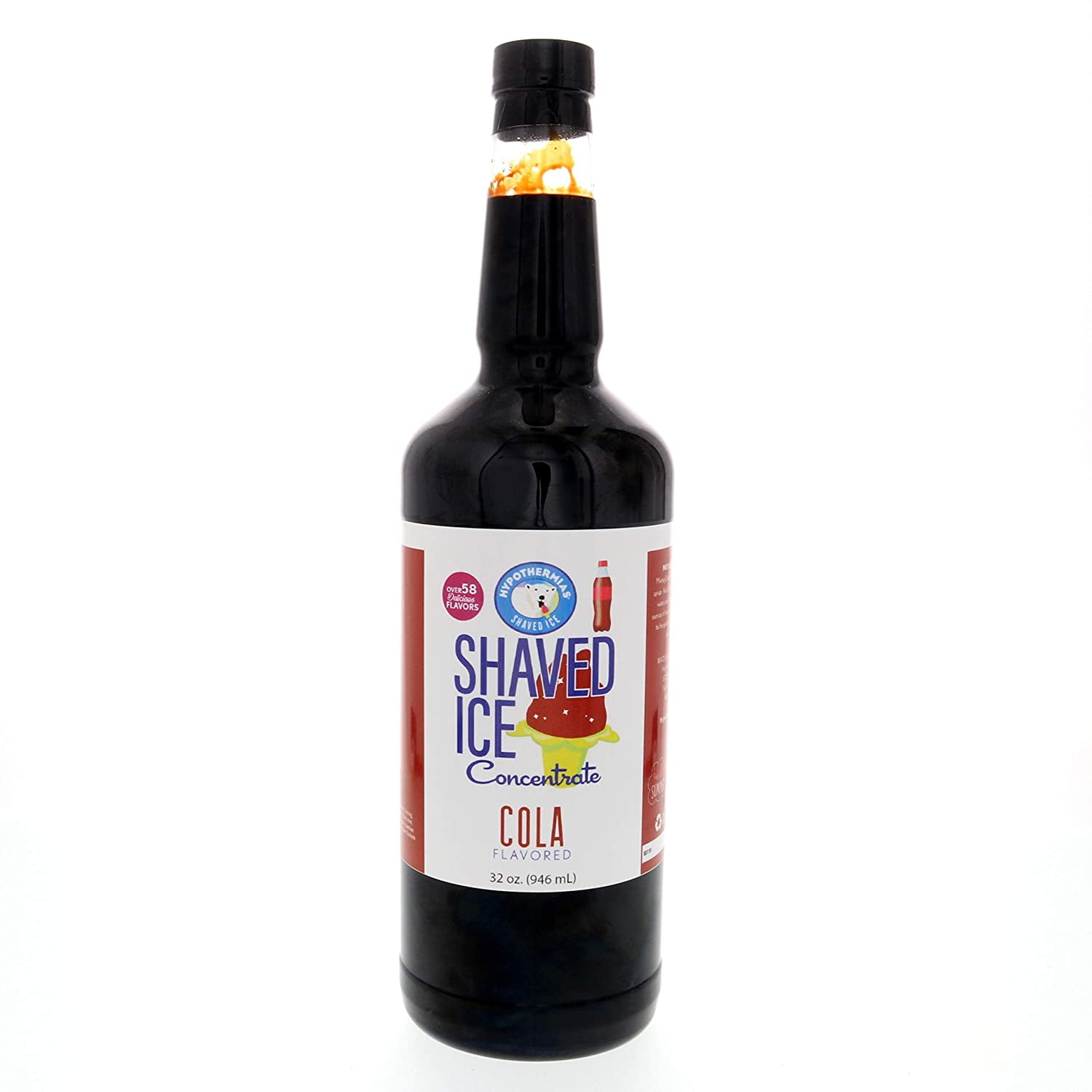 Shaved Ice and Snow Cone Syrup Flavor Concentrate - Quart (32 Fl Oz ...