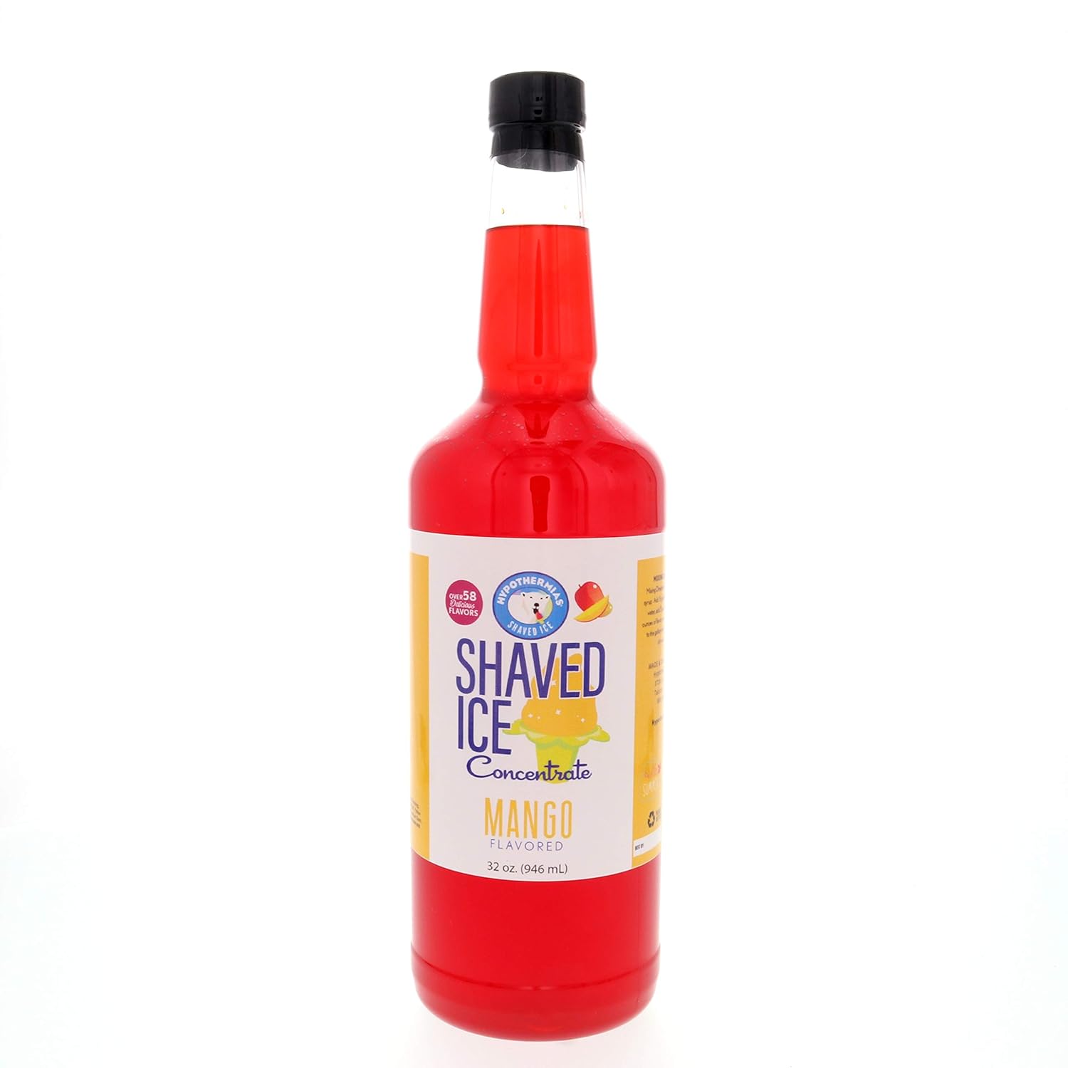 Shaved Ice and Snow Cone Syrup Flavor Concentrate - Quart (32 Fl Oz ...