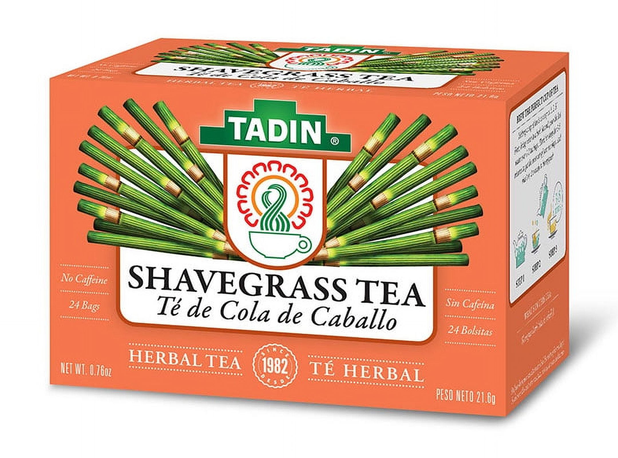 Tadin Shavegrass Tea, Cola de Caballo, Herbal Supplement - Walmart.com