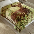 Shavel Home Products Standing Deer Throw Blanket Deer - Walmart.com