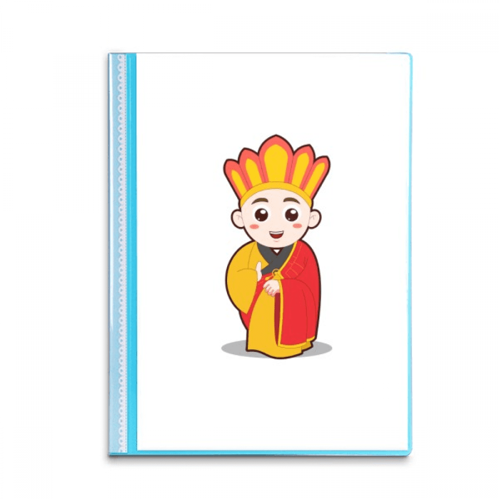Shaveling Buddhist Monk Book Sheet Protectors Portfolio Binder Folder ...
