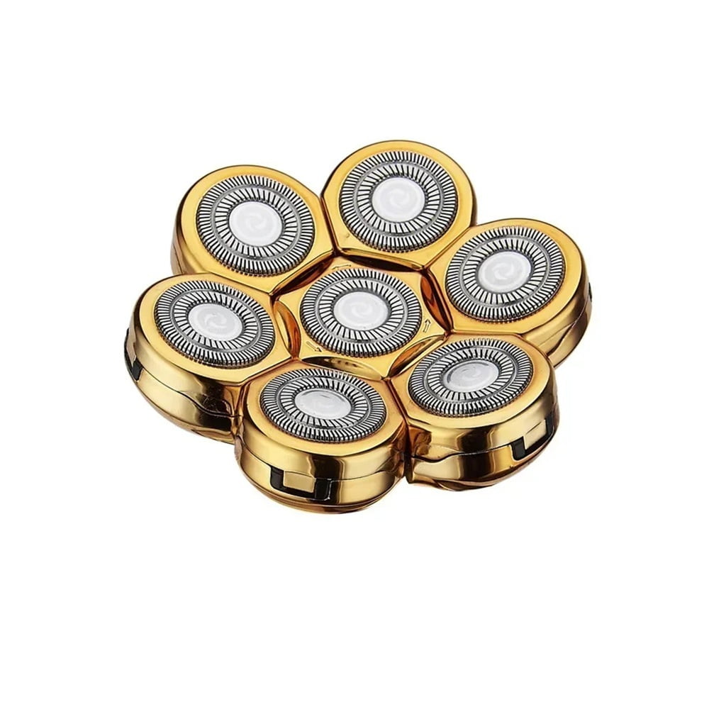 Shaver Replacement 7 Heads 7Razor Head Shaver Head 7 Head Beard Cutter ...