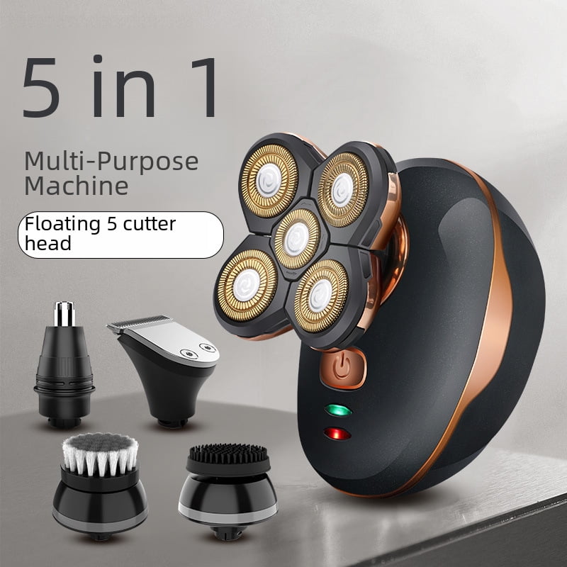 Shaver electric shaving head machine five-head self-service bald head ...