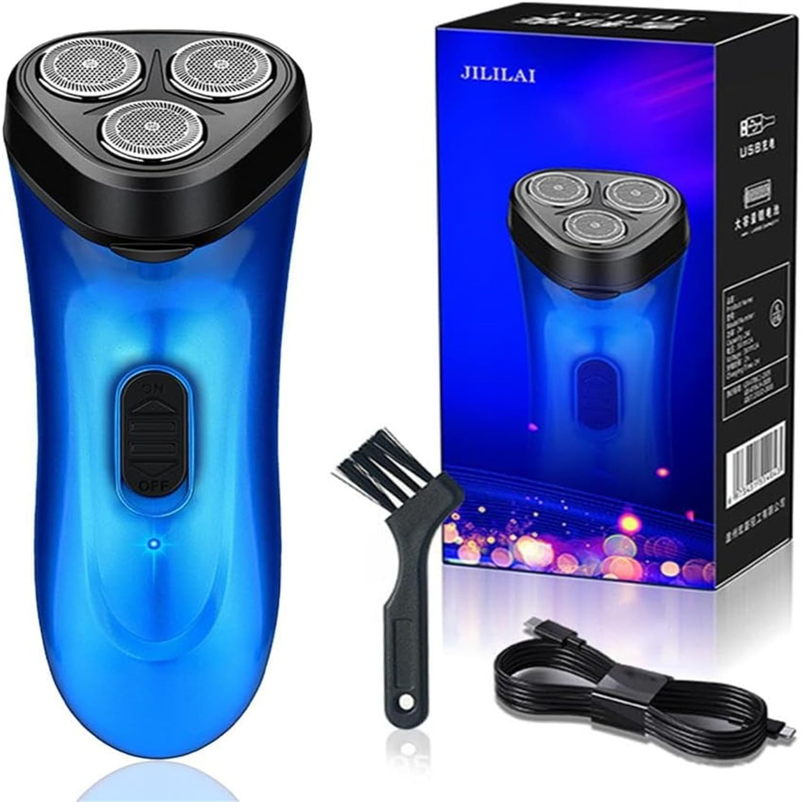 Shavers For Men Rechargeable Shaver Lightweight Shavers With Brushes ...