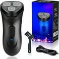 Shavers For Men Rechargeable Shaver Lightweight Shavers With Brushes