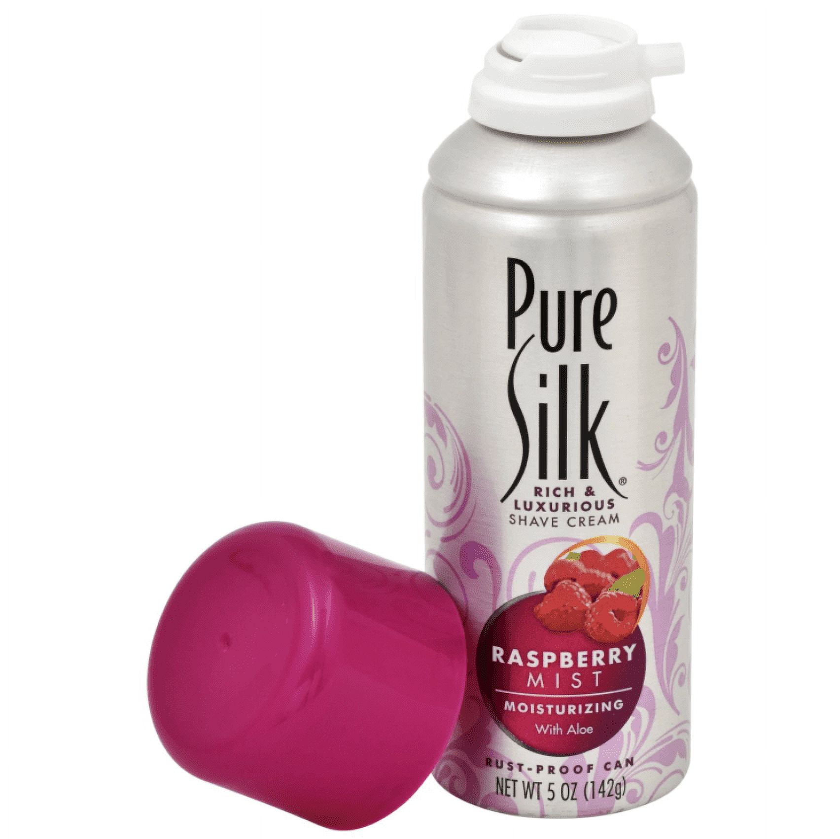 Shaving cream - Raspberry Mist Moisturizing Shave Cream, 5 oz. Can - 3 ...