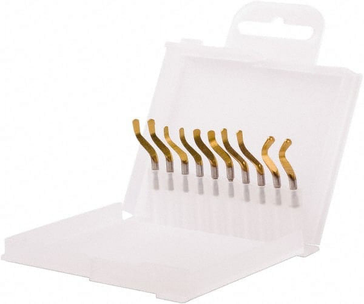 Shaviv 155-00252 10 Piece Hand Deburring Tool Set - Walmart.com