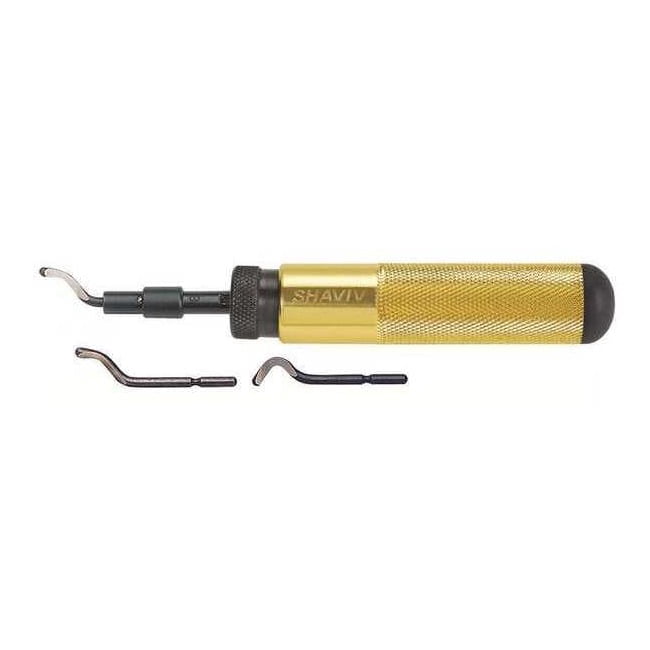 Shaviv Deburring Tool Set,Aluminum,Hi Speed Stl 155-00019 - Walmart.com