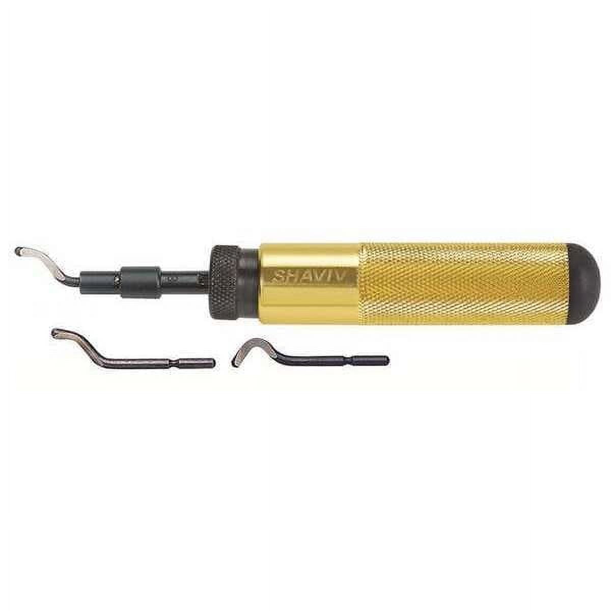 Shaviv Deburring Tool Set,Aluminum,Hi Speed Stl 155-00019 - Walmart.com