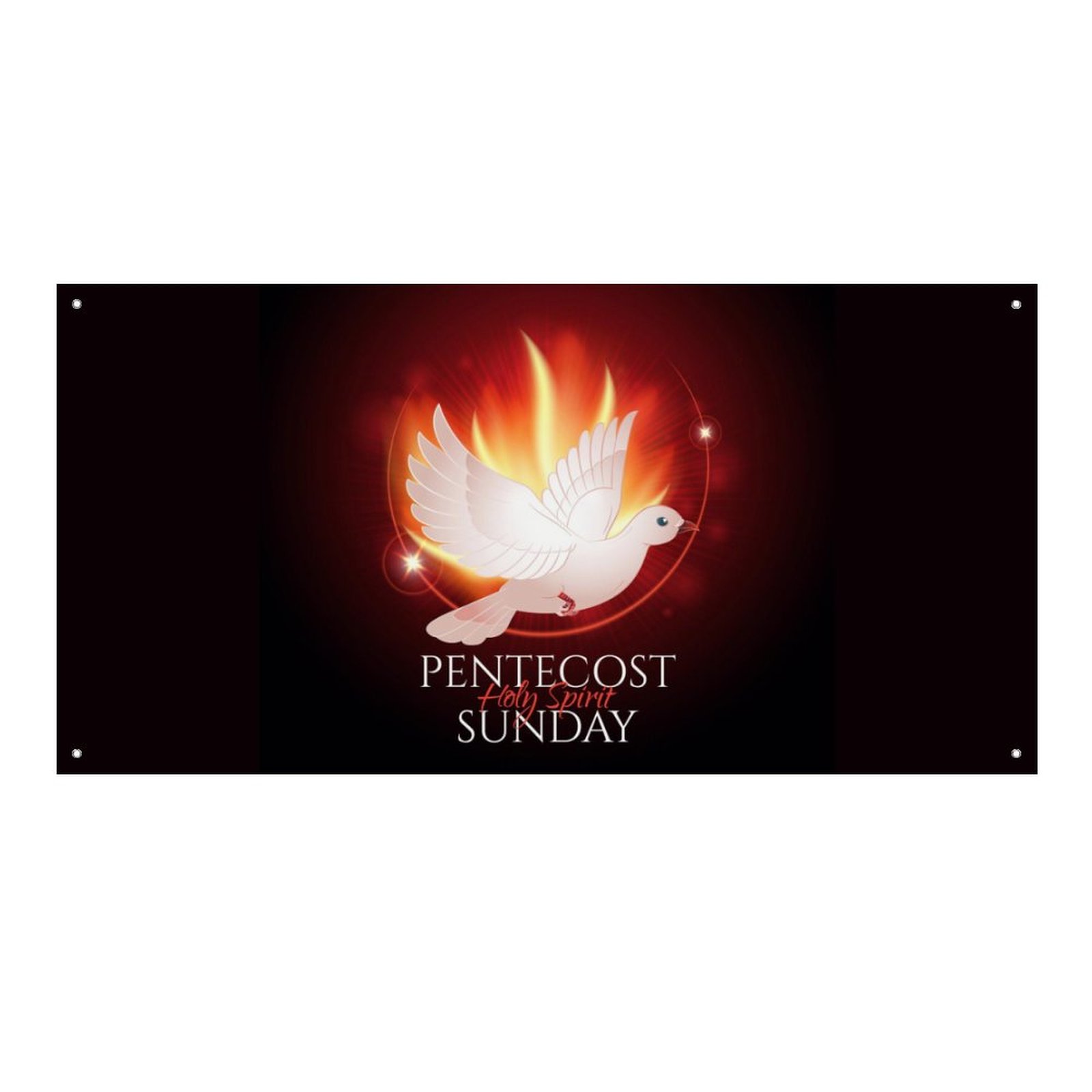 Shavout Pentecost Banners Flag Hanging Backdrop Sign Wall Decoration And Supplies For Party ...