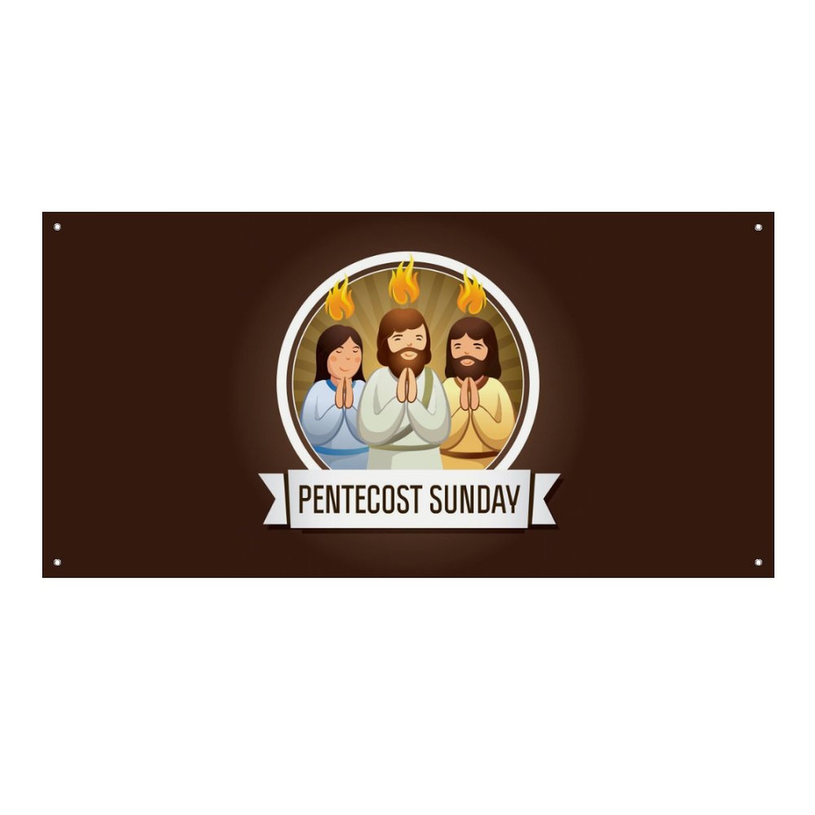 Shavout Pentecost Banners Flag Hanging Backdrop Sign Wall Decoration And Supplies For Party ...