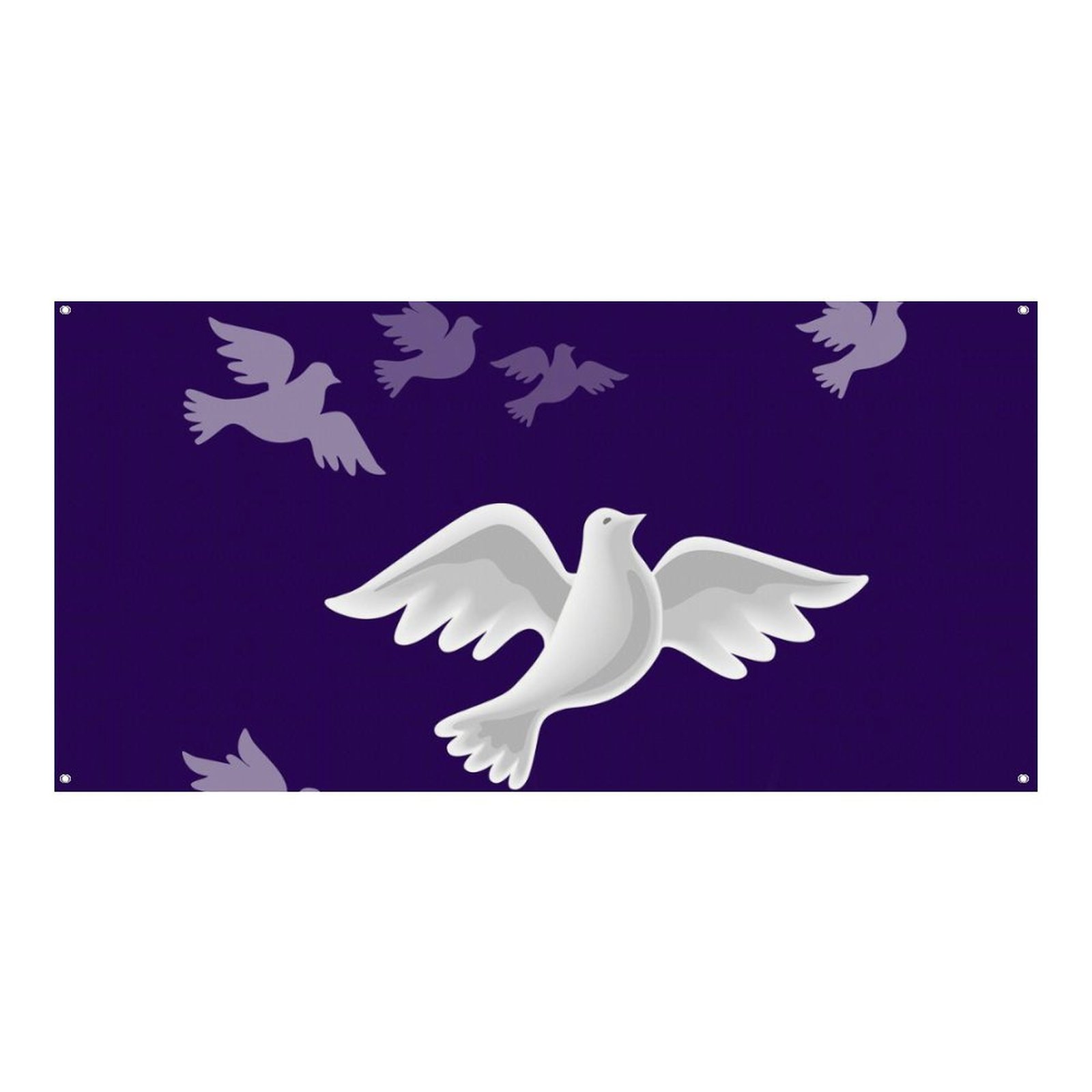 Shavout Pentecost Banners Flag Hanging Backdrop Sign Wall Decoration ...