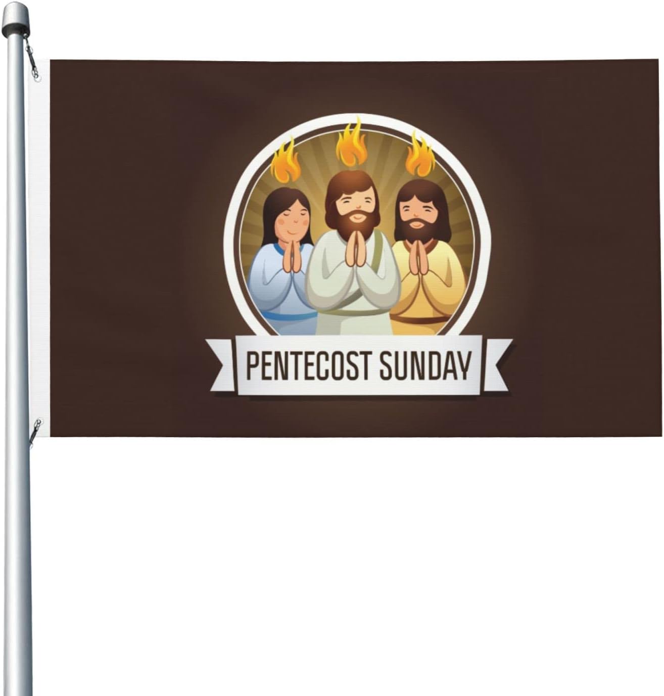 Shavout Pentecost Flags 3 X 5 Ft Outdoor Banner Double Sided House ...