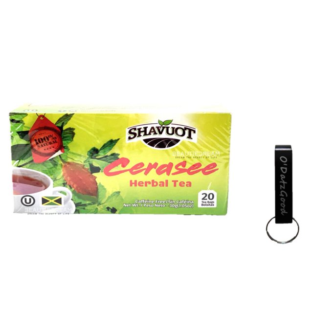 Shavuot Cerasee Tea 20 Tea Bags (30g) Pack of 1 Packaged w/ ODatzGood - Walmart.com