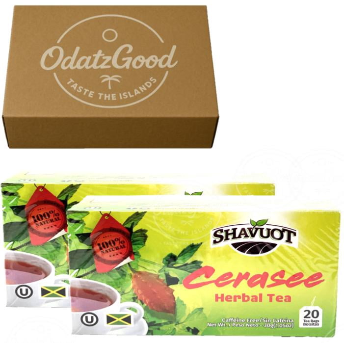 Shavuot Cerasee Tea 20Tea Bags (30g) 2-Pack – Product of Jamaica ...