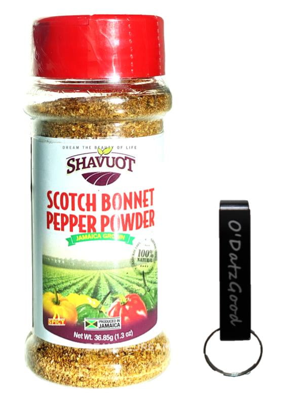 Shavuot Scotch Bonnet Powder 1.3 oz (36.85g) Pack of 1 Packaged w ...