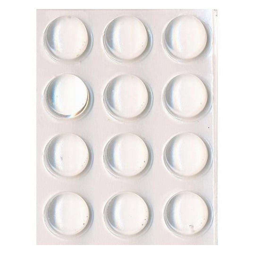 Shaw Floor Savers 1/2" Clear Bumper- 12 piece - Walmart.com