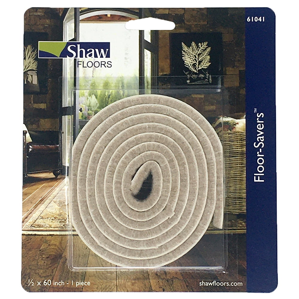 Shaw Floor Savers 1/2" x 60" Felt Strip Floor Savers 1 Piece - Walmart.com