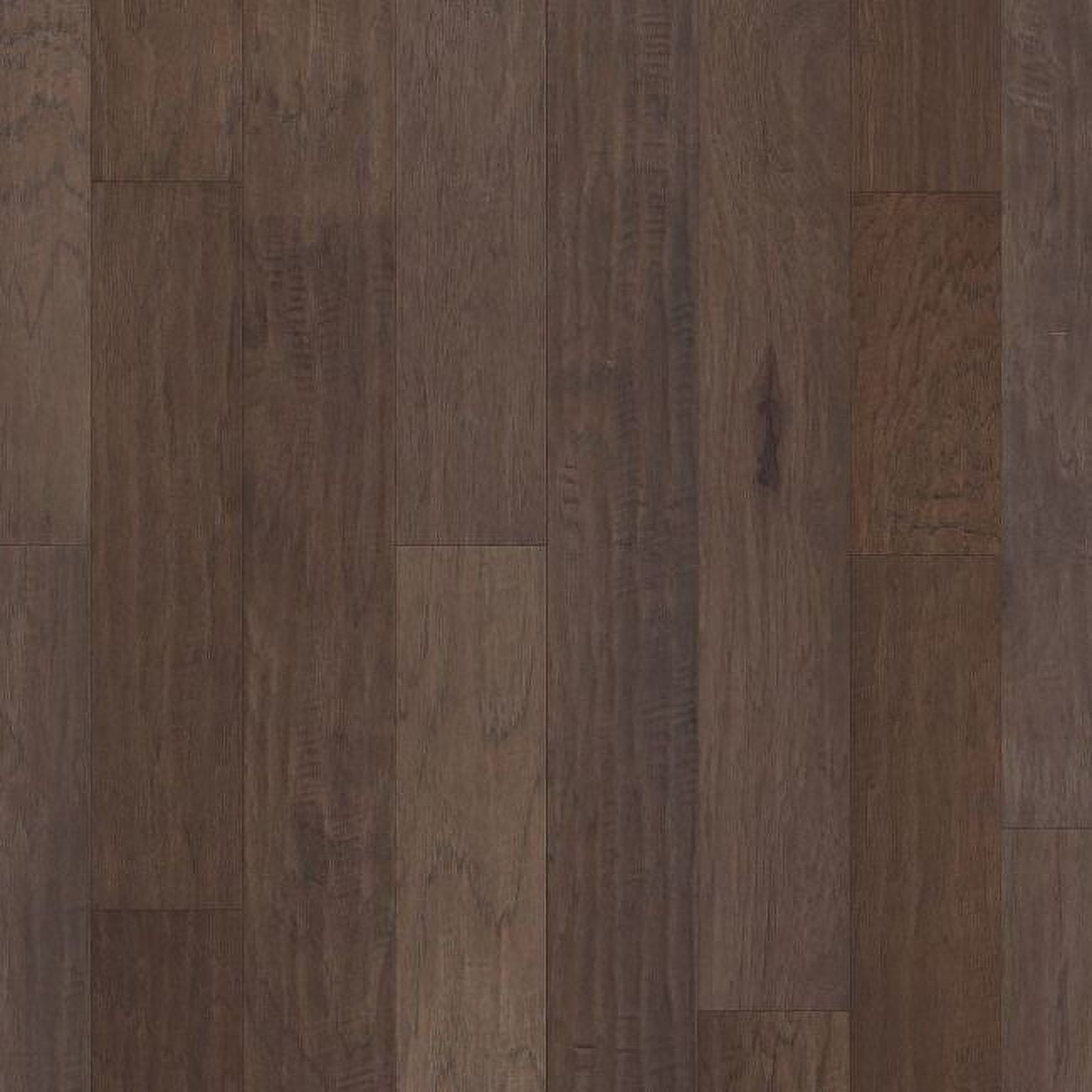 Shaw Sw219 Pebble Hill 5" Wide Handscraped Engineered Hickory Hardwood ...