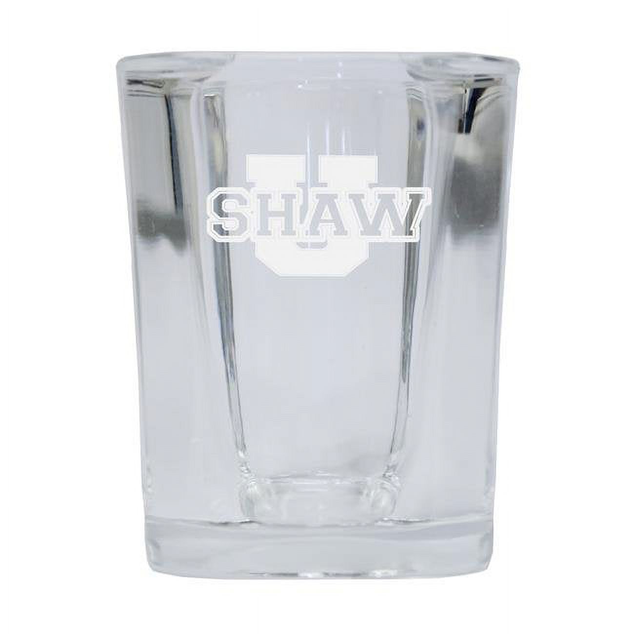 Shaw University Bears 2 oz Square Shot Glass Laser Etched Logo Design ...