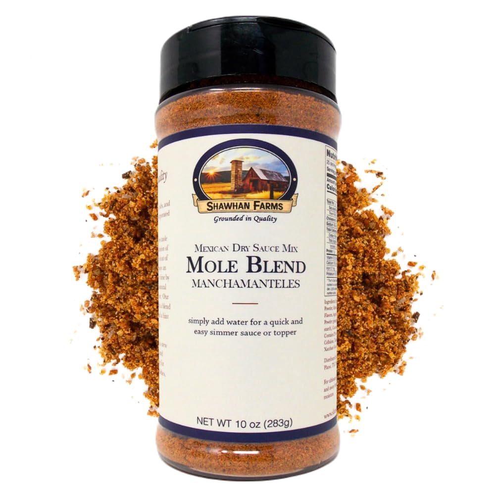 Shawhan Farms Mexican Mole Dry Sauce Mix - Manchamanteles Blend - All ...