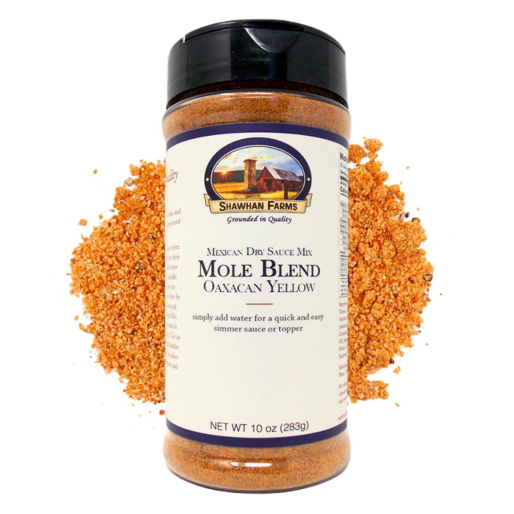 Shawhan Farms Mexican Mole IRF13 Dry Sauce Mix - Oaxacan Yellow Blend ...