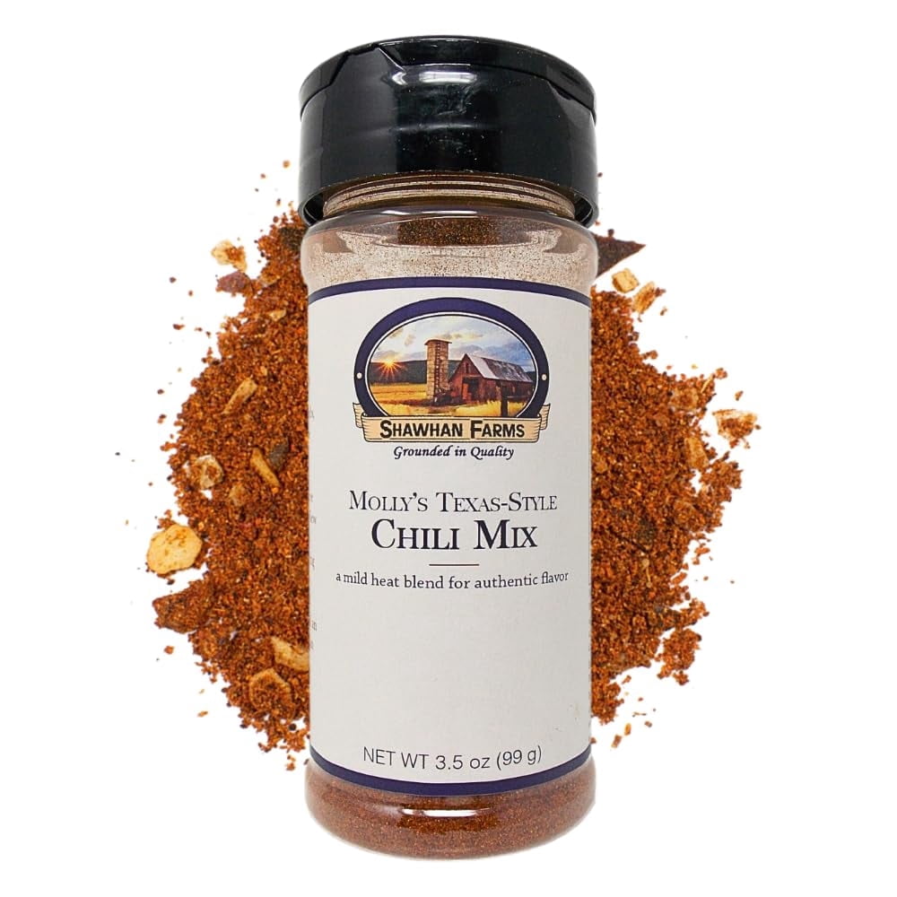 Molly’s Texas-Style Chili Seasoning Mix | 3.5 Ounce | Shawhan Farms ...
