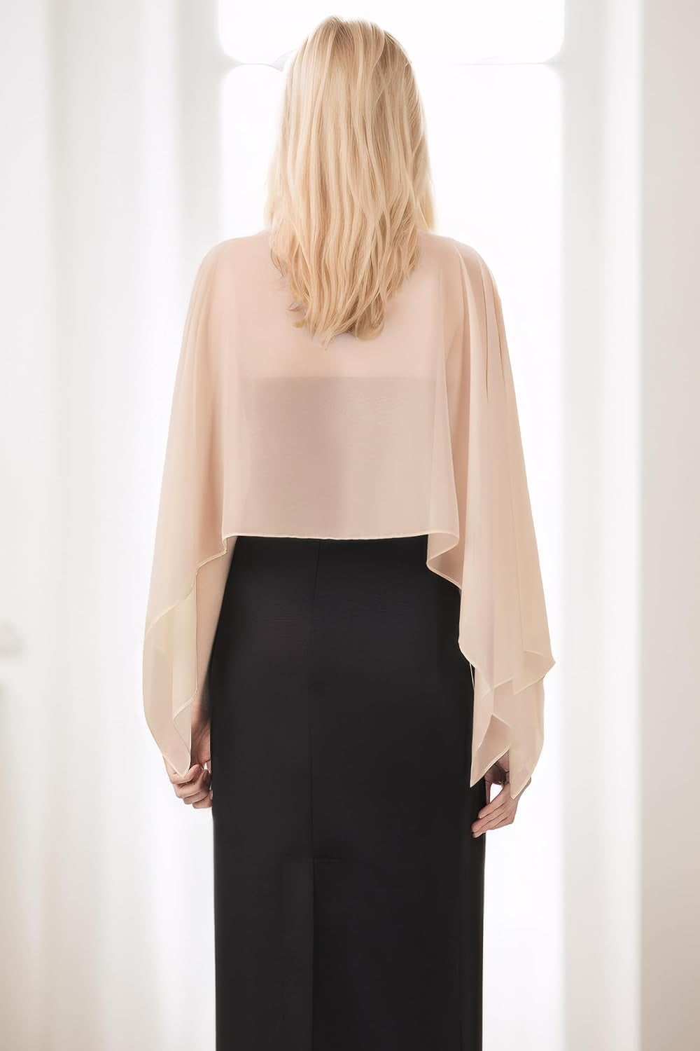 Shawl Wraps for Women Sheer Chiffon Shawl Elegant Soft Wraps for ...