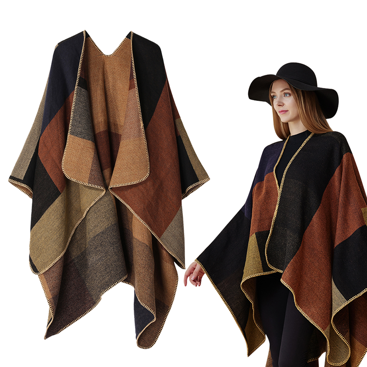Falari Women's Reversible Paisley Woven Pashmina Shawl Wrap Scarf 80" x ...