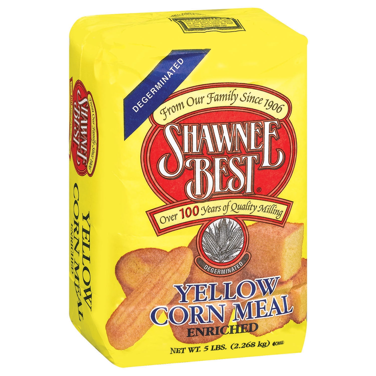 Shawnee Best® Yellow Degerminated Enriched Corn Meal, 5 lb Bag ...
