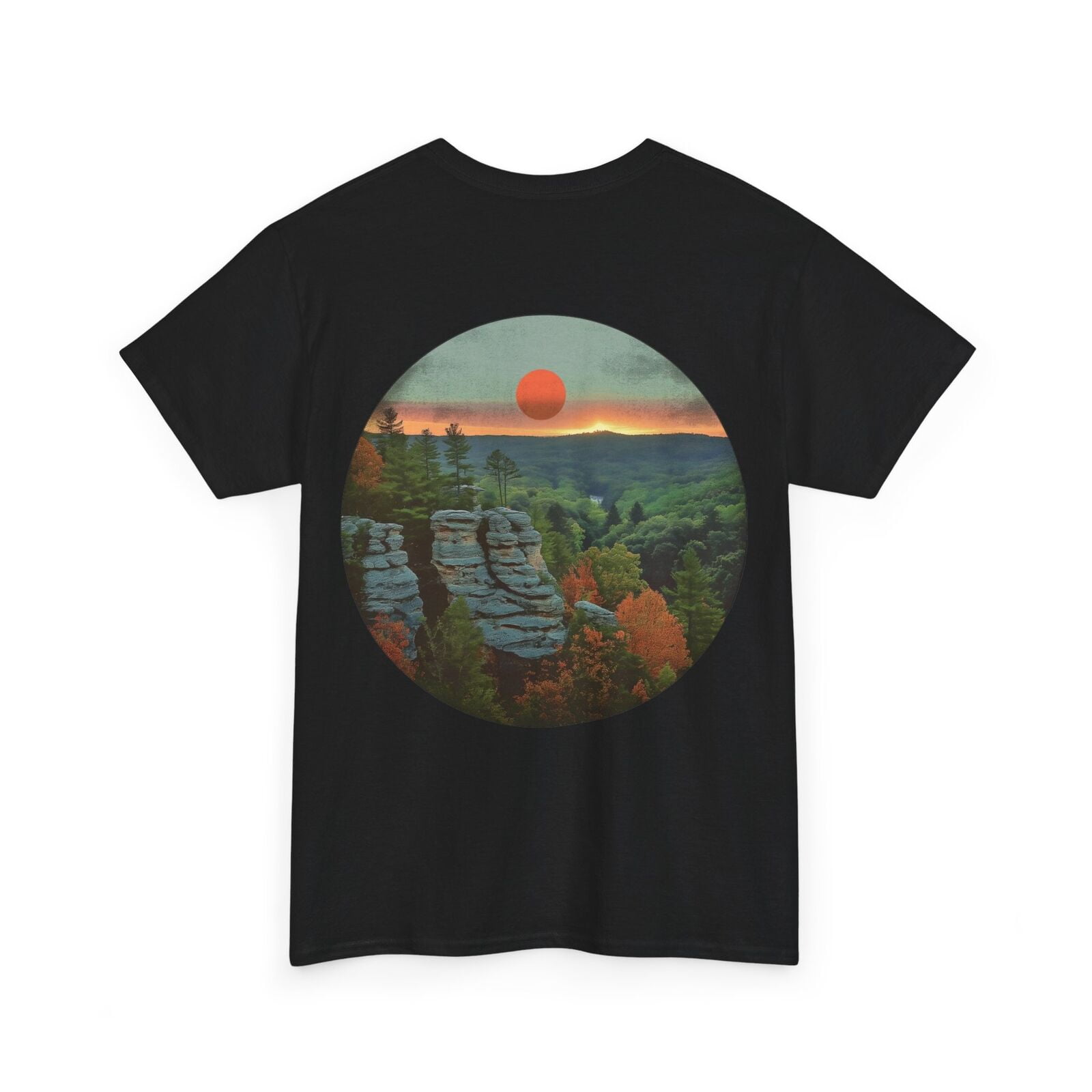 Shawnee National Forest Sunset Scene | Beautiful Midwest Nature Art ...