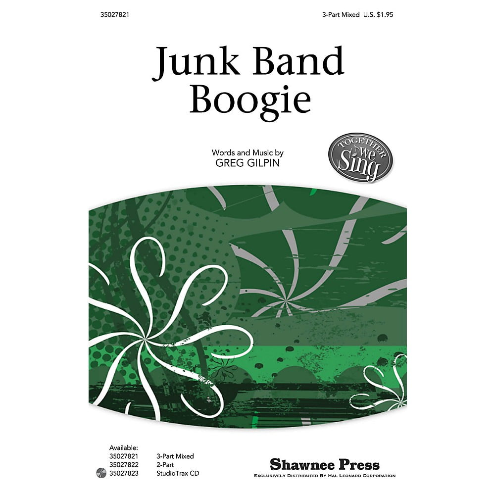 Shawnee Press Junk Band Boogie (Together We Sing Series) Studiotrax CD ...