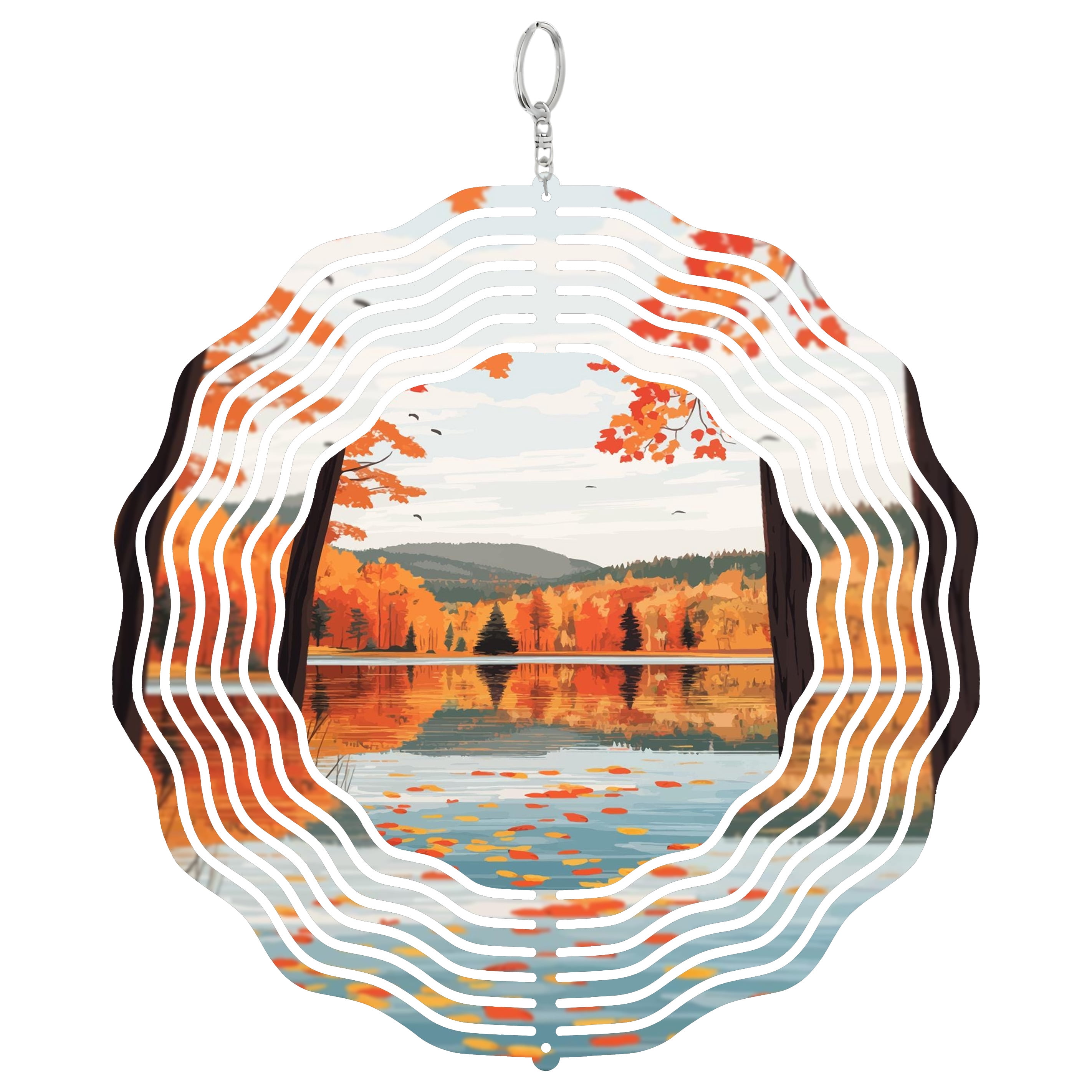 Shawnee State Park Ohio 3D Wind Spinner Kinetic Garden Decor - Walmart.com