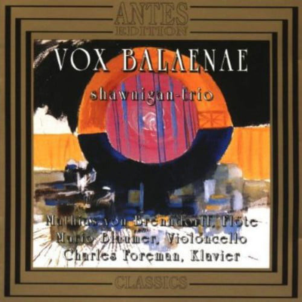 Shawnigan Trio - Vox Balaenae / Piano Trios - Music & Performance - CD ...