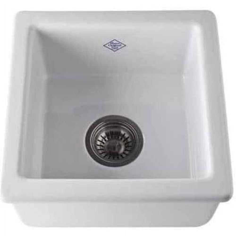 Shaws Lancaster Single Bowl Undermount Or Drop In White Fireclay ...