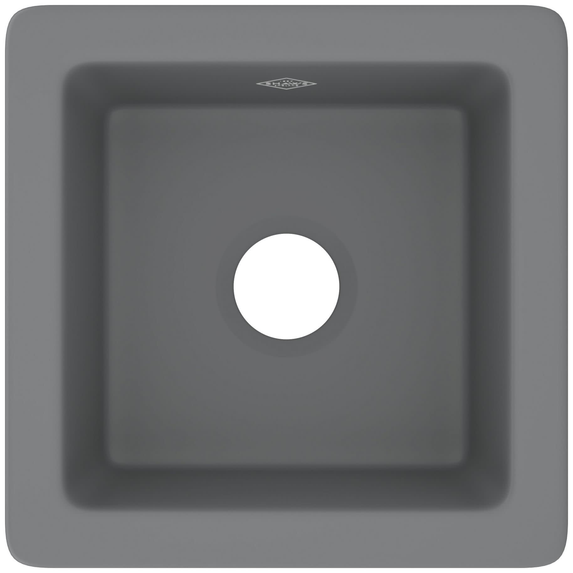 Shaws Rc1515 Lancaster 15" Undermount Single Basin Fireclay Kitchen ...