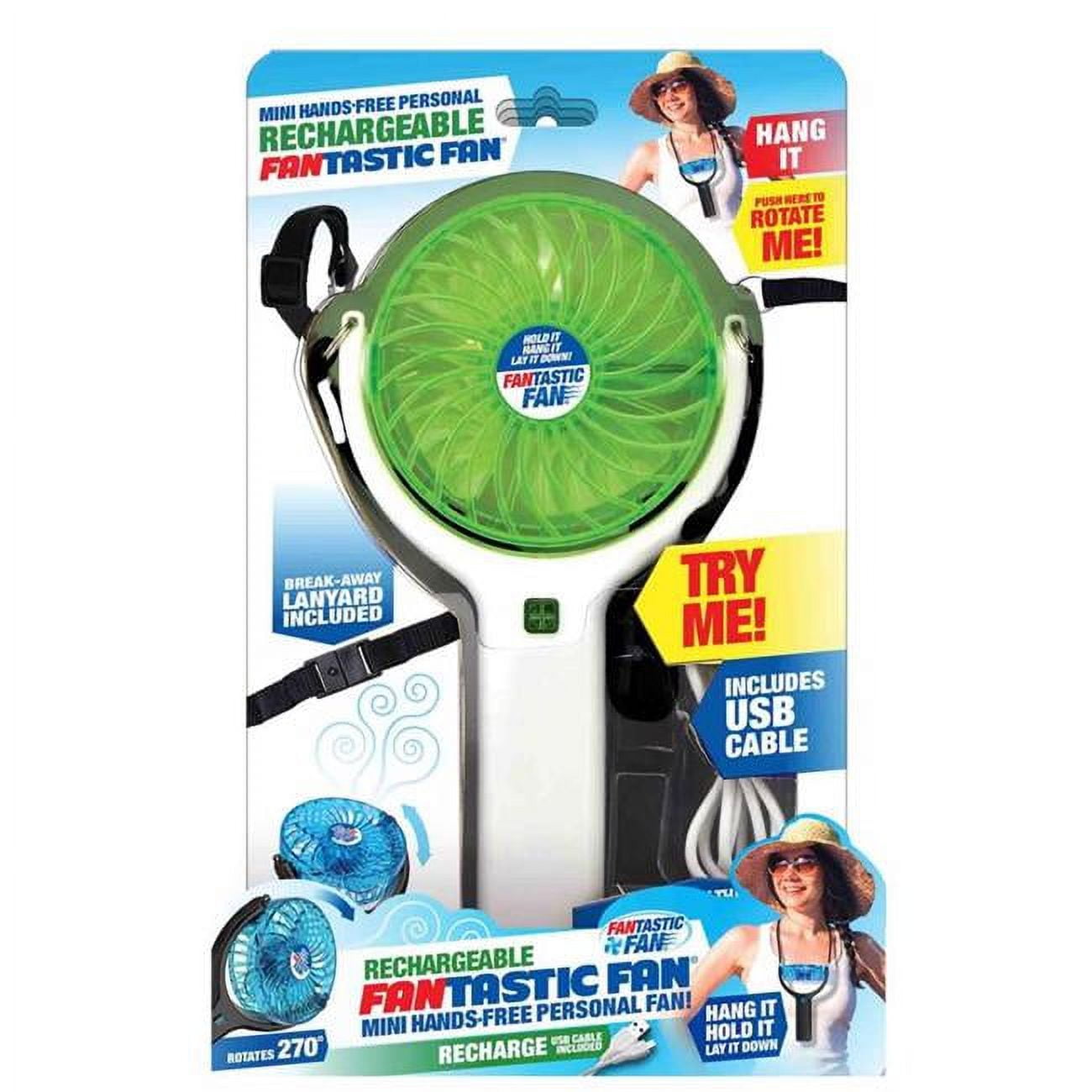 Shawshank LEDz 7.5 in. Fantastic Fan Mini Rechargeable Fan - Walmart.com