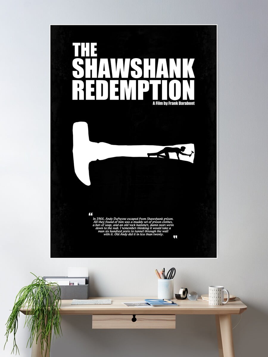 The Shawshank Redemption - A Minimal Movie Poster. A Movie By Frank ...