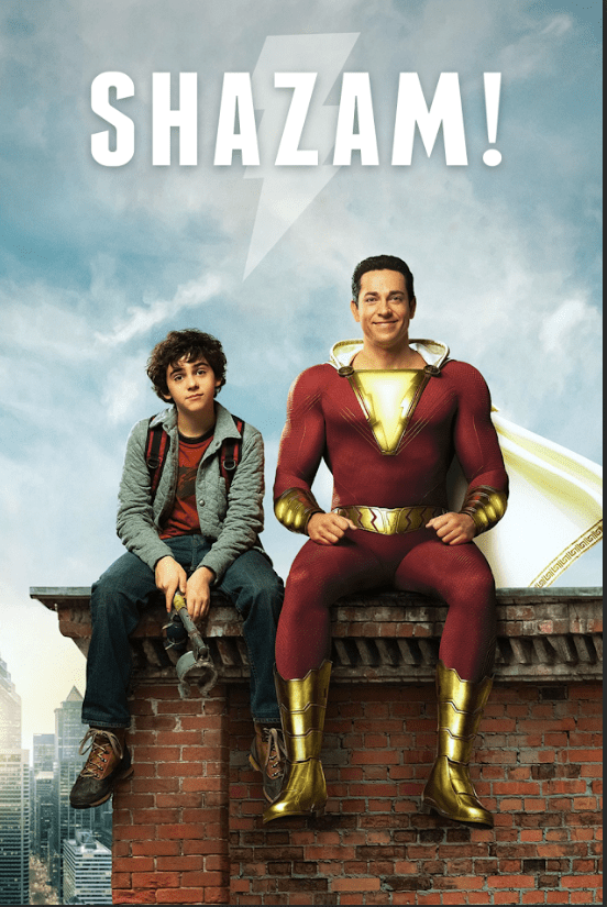 Shazam! 2019 Movie Poster 24x36 - DC Superhero Film - Zachary Levi - Fun Action - Walmart.com