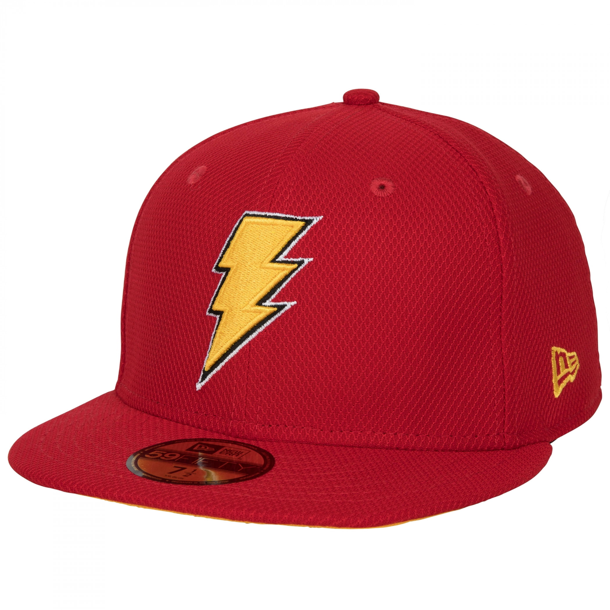Shazam Symbol 59Fifty Fitted Hat-7 3/8 Fitted - Walmart.com