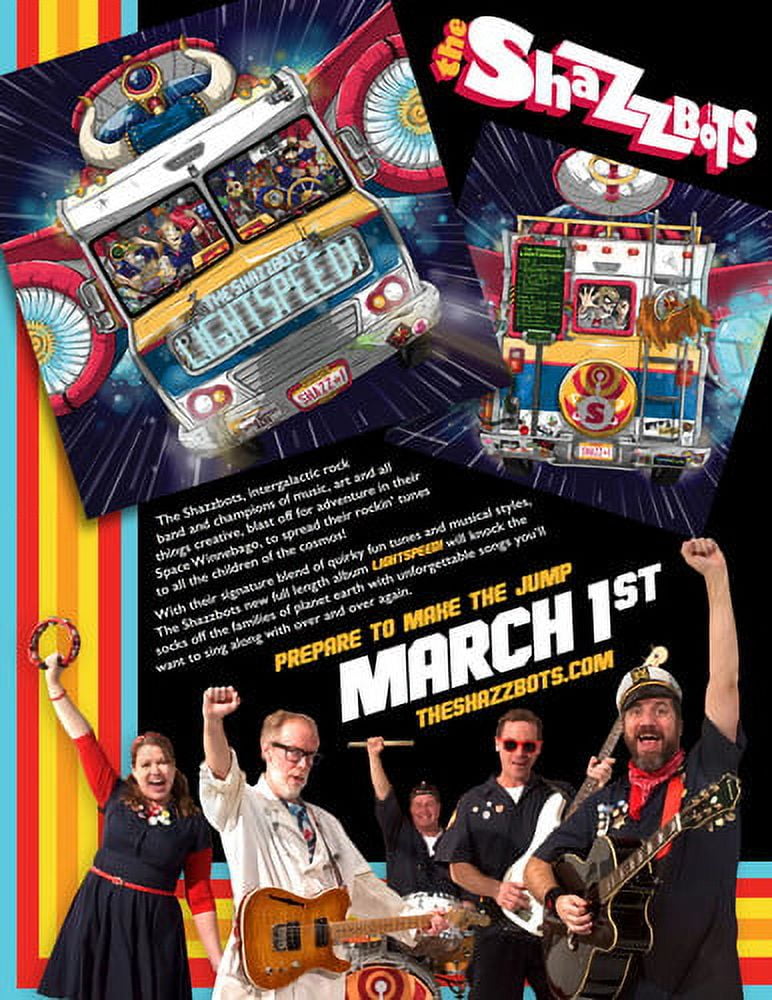 Shazzbots - Lightspeed! - Kids & Family - CD - Walmart.com