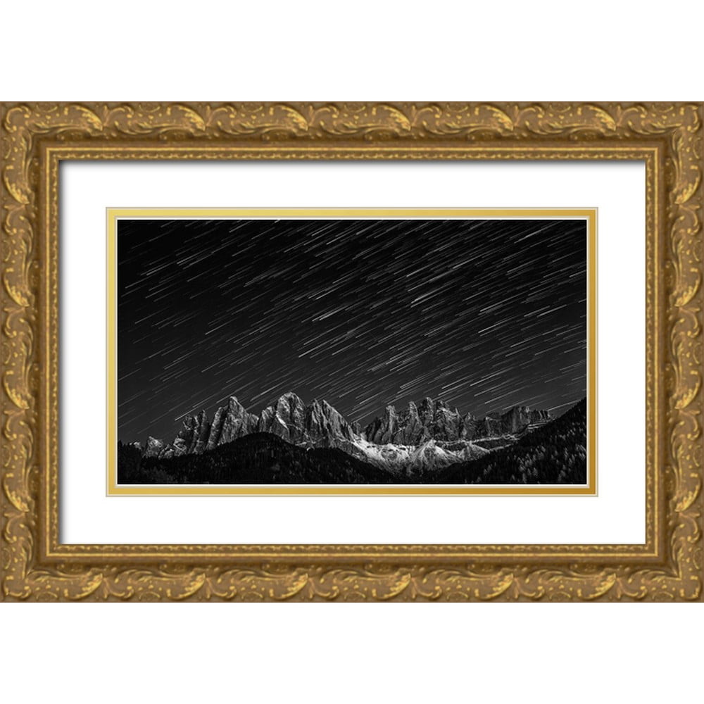 Shcherbina, Valeriy 14x10 Gold Ornate Wood Framed with Double Matting ...