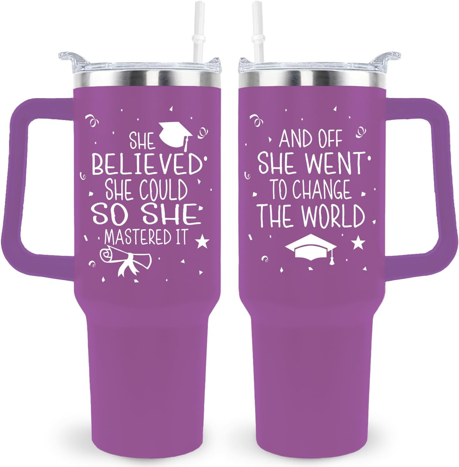 She Believed She Could So She Mastered It Masters Graduation Gifts for ...