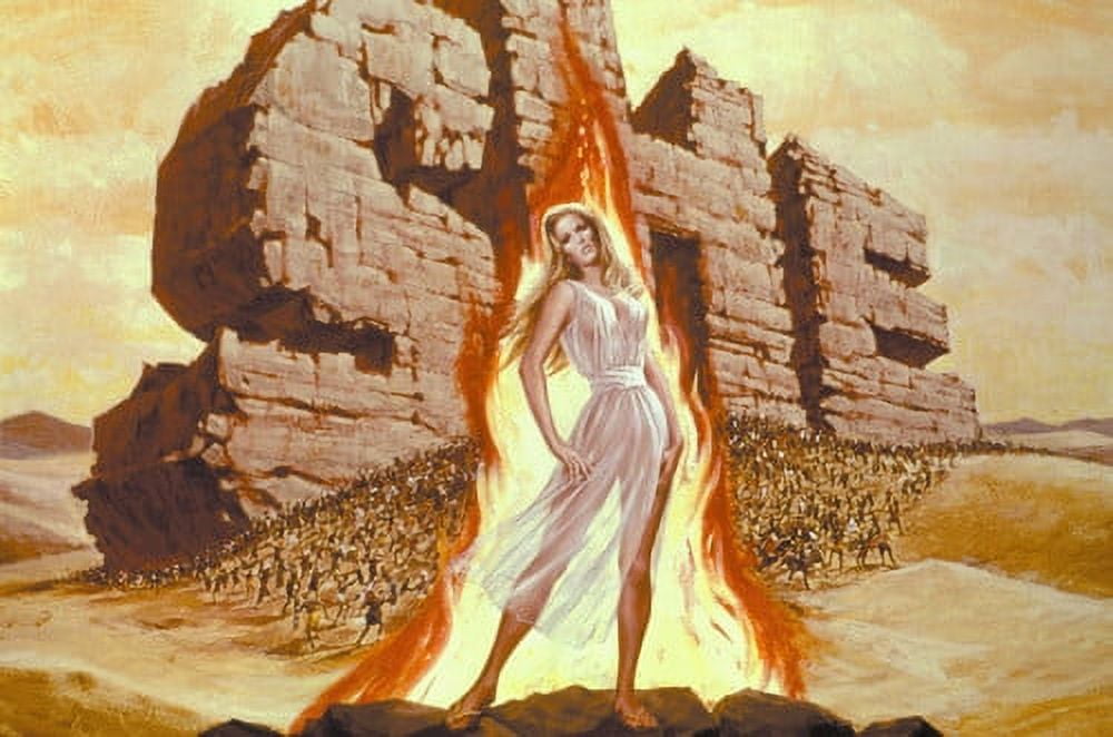 She Hammer Ursula Andress in flames 24x36 Poster Rare Art - Walmart.com