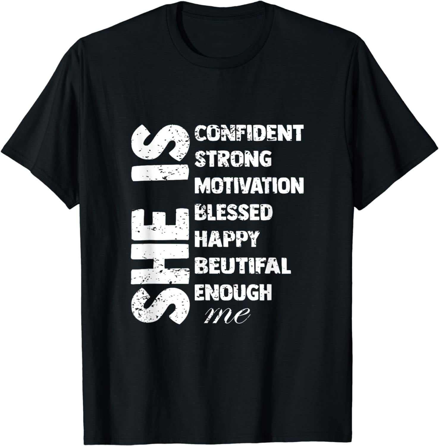 She Is Confident Strong Motivated Black history Month Fanny T-Shirt ...