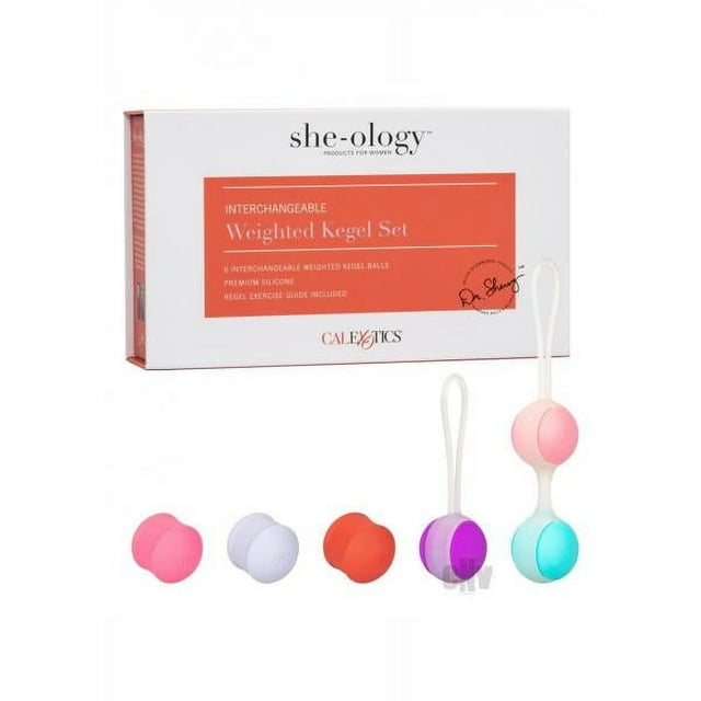 She Ology Interchange Weight Kegel Set - Walmart.com