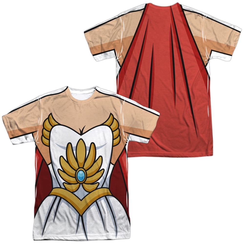 She Ra Costume Unisex Adult Sublimated Costume T Shirt (Front/Back ...