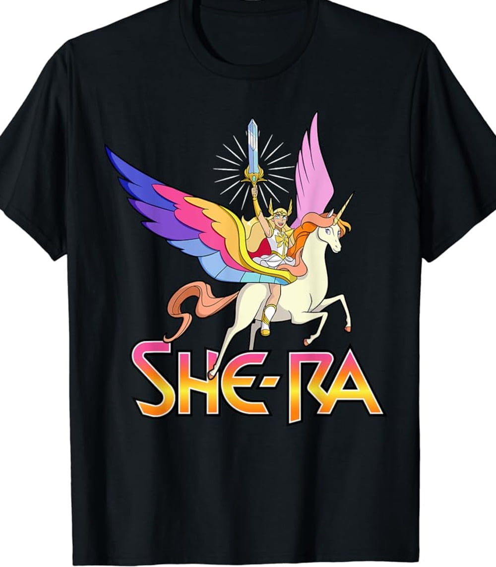 She Ra Princess Masters of the Universe T-shirt black All sizes ...